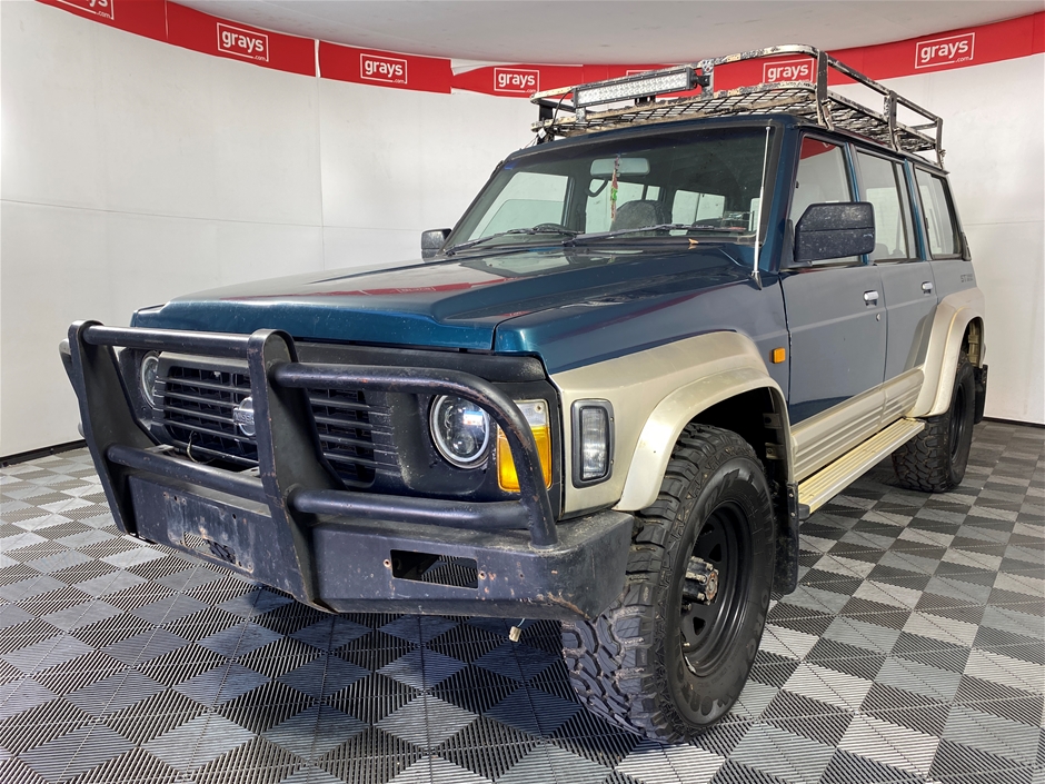 1996 Nissan Patrol ST GQ Turbo Diesel Manual 7 Seats Wagon Auction ...