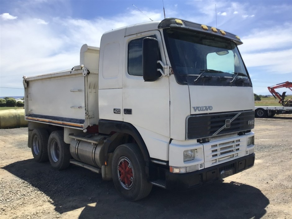 1997 Volvo FH12 6 x 4 Tipper Truck Auction (0009-3024329) | Grays Australia