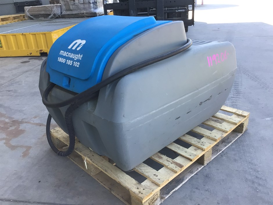 MacNaught 400 Litre Diesel Fuel Tank with Pump and Nozzle Auction (0001 ...