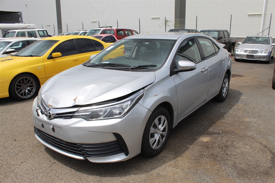 2017 Toyota Corolla Ascent ZRE172R CVT Sedan(WOVR+REPAIRABLE) Auction ...