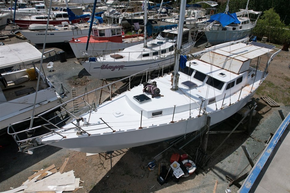 44FT CUSTOM STEEL SAIL BOAT Auction (0001-50018585) | Grays Australia