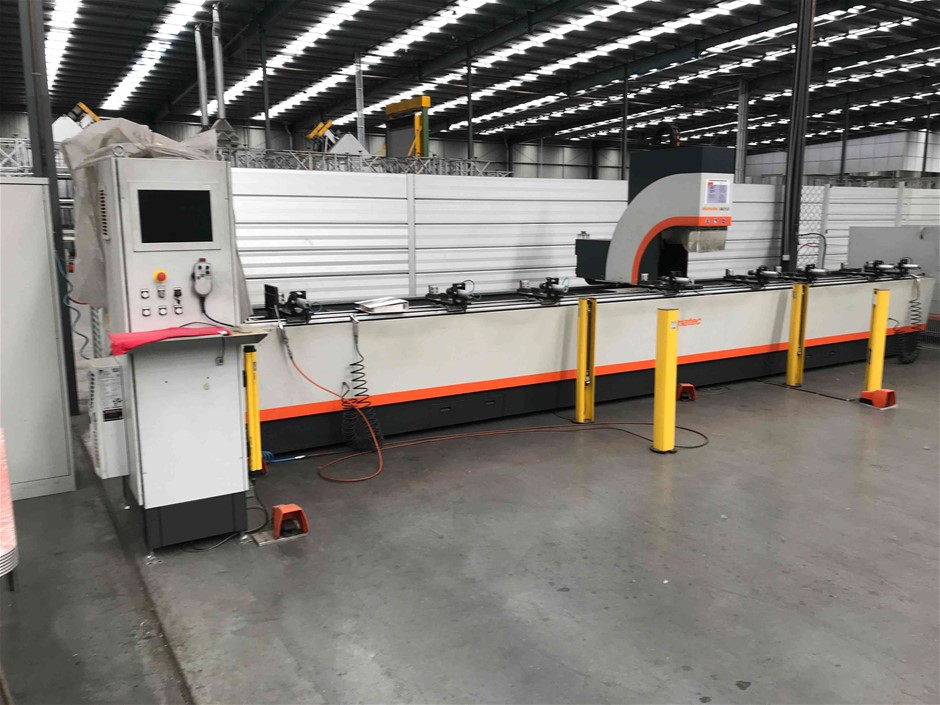 2016 Elumatec EBZ: 122/54 3x Axis CNC Aluminium Profile Machining ...