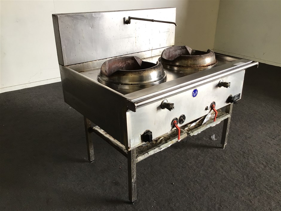 Twin Gas Wok Cooker Auction (0031-7043422) | Grays Australia