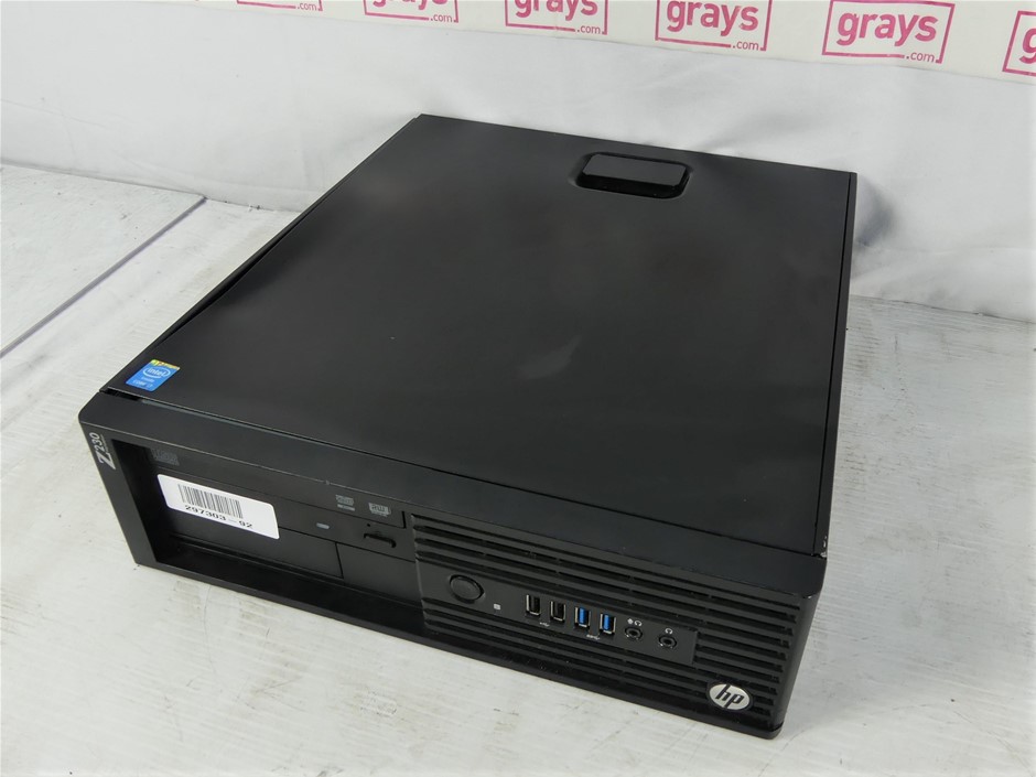 HP Z230 SFF Workstation Small Form Factor (SFF) Desktop PC Auction (0021-2550675) | Grays Australia
