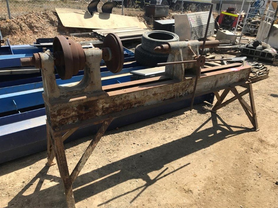 Steel Fabricated Lathe Body/Tail Shaft Aliner Auction (0156-3024378 ...