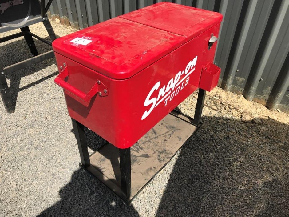1 x Snap-on Tool Cooler on Trolley Auction (0182-3024378) | Grays Australia