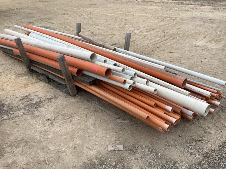 1 x Pallet of Assorted Types of Electrical Conduit Auction (0131 ...