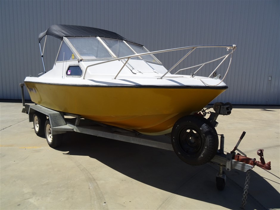 BARRACUDA 5.5M HALF CABIN Auction (0001-60016260) | Grays Australia
