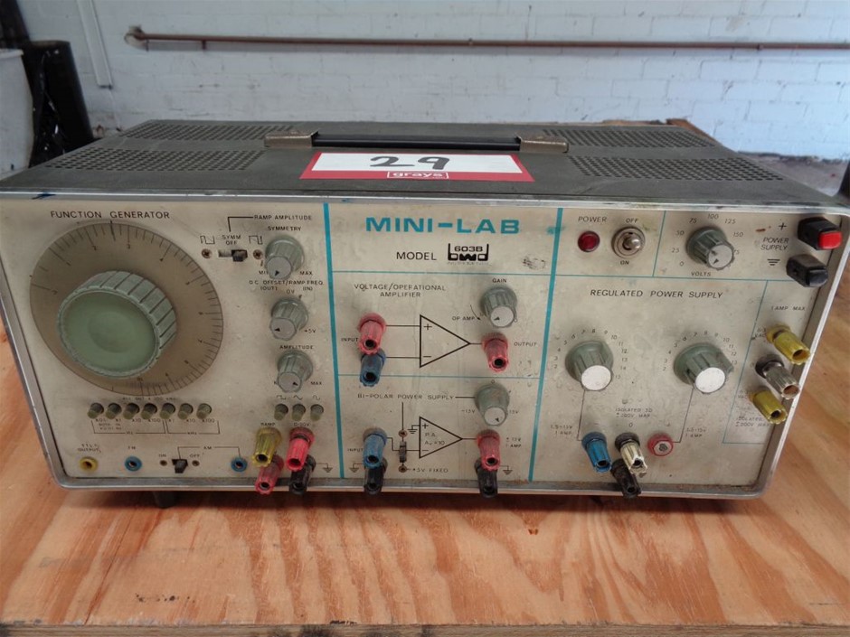 BWD Instruments BWD 603B Mini Lab, Auction (0029-5051820) | Grays Australia