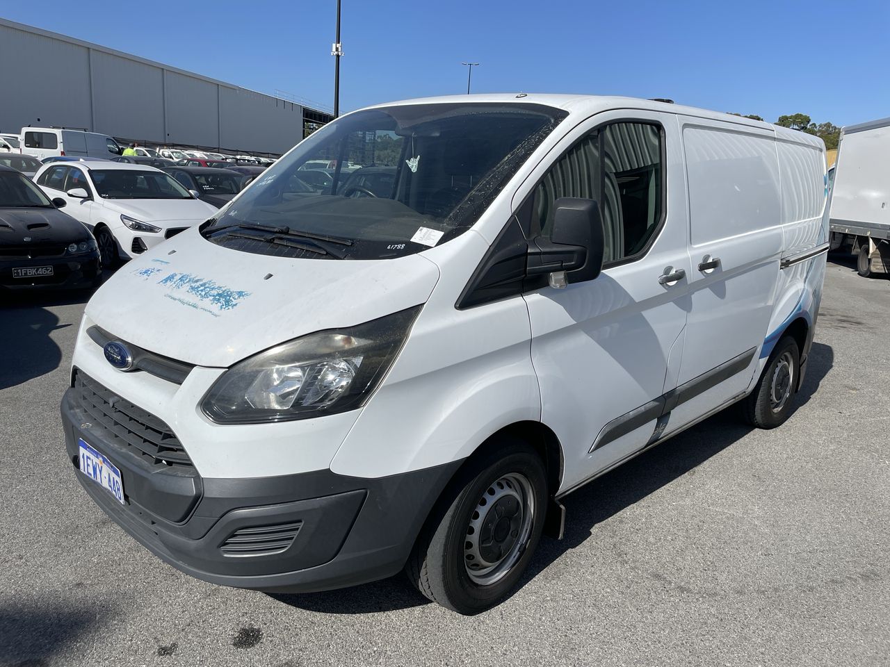 2015 Ford TRANSIT CUSTOM 290S SWB VN Turbo Diesel Manual Van Auction ...