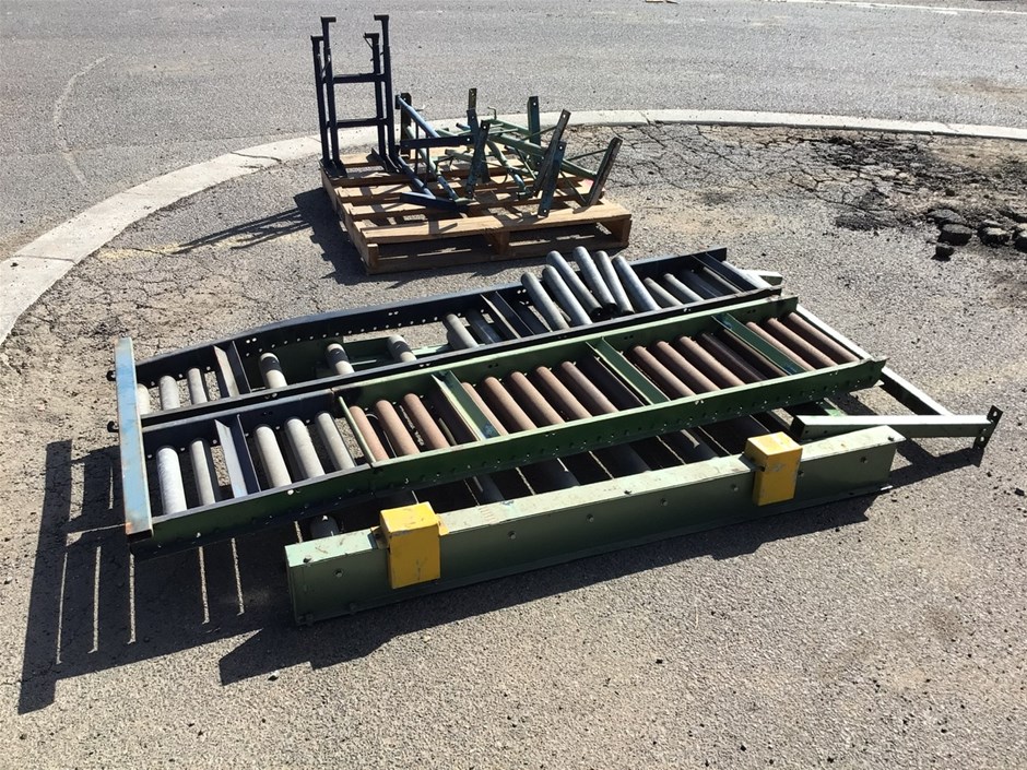 2 x Assorted Steel Roller Bed Sections Auction (0029-3024685) | Grays ...