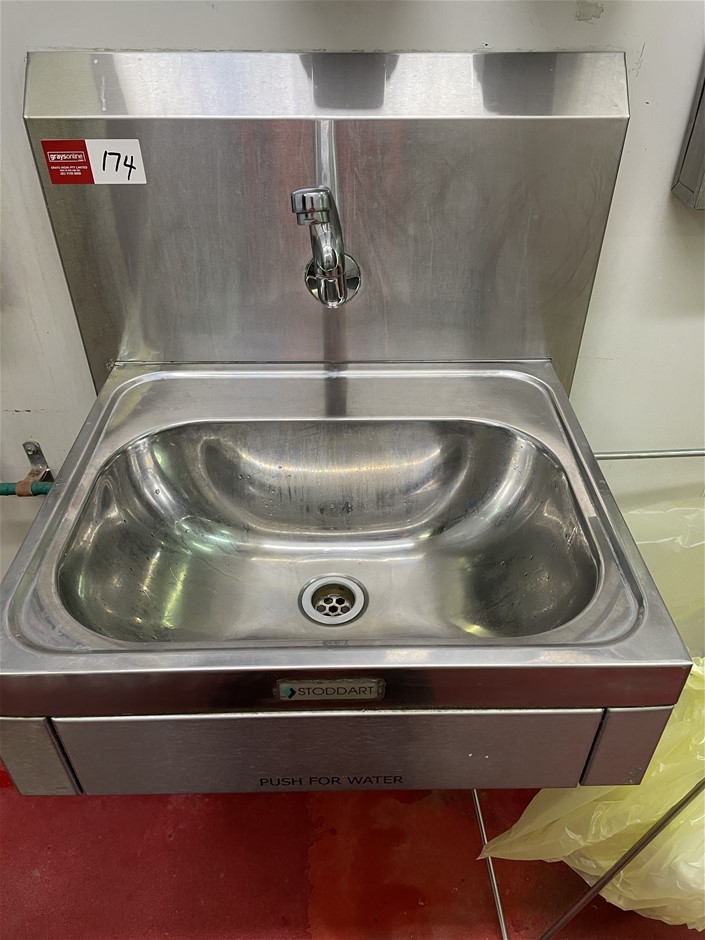 STODDARD Knee operated hand basin Auction (0174-5051836) | Grays Australia