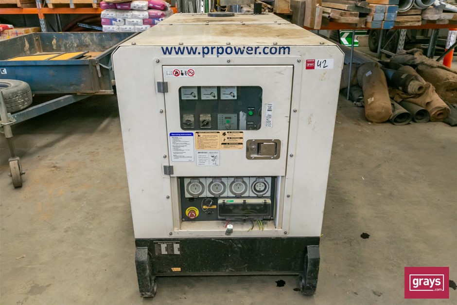 2014, PR Power, GMS15KS-AU, Diesel Generator - 15 kVA Auction (0016 ...