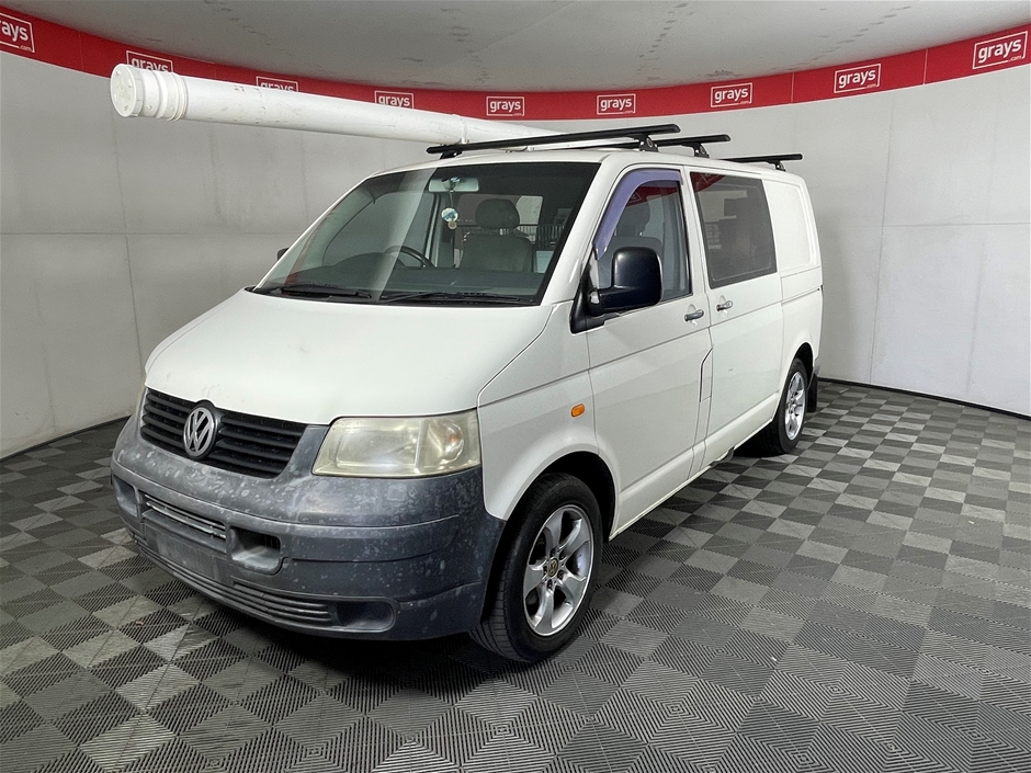 Volkswagen Transporter 2.5 TDI T5 Turbo Diesel Automatic Van Auction ...