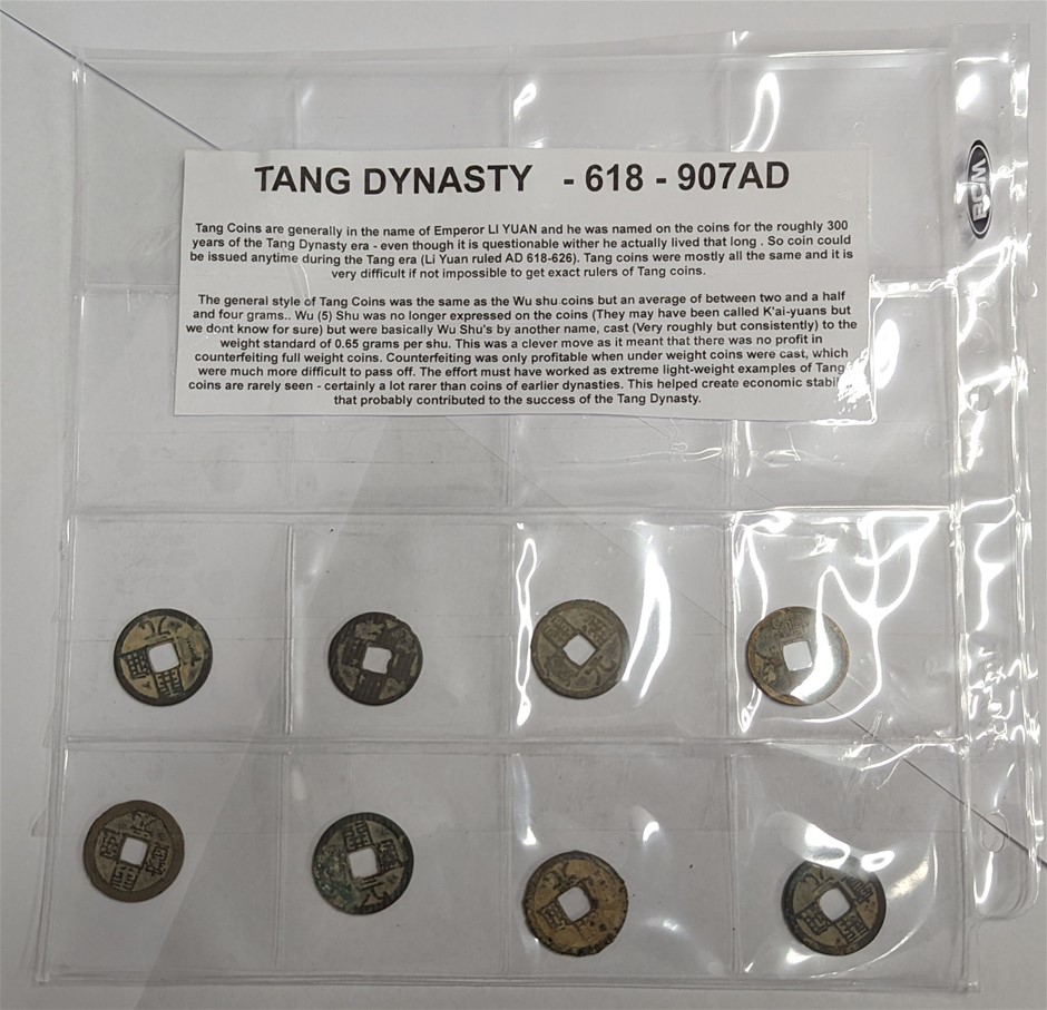 Collection of ancient China TANG DYNASTY Coin Collection Auction (0012 ...