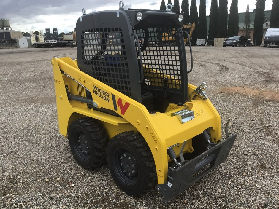 2022 Wacker Neuson SW-10 Skid Steer Loader (Wheeled) Auction (0010 ...