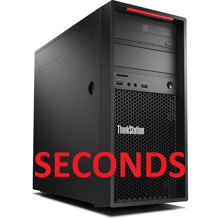 Lenovo ThinkStation P520c Workstation Desktop PC, Black Auction (0026 ...