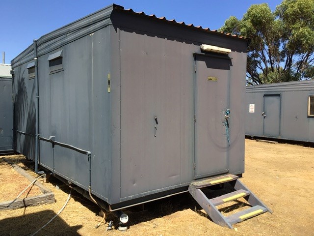 Approx Dimensions 6000mmL x 3000mmW x 3200mmH Transportable Ablution ...