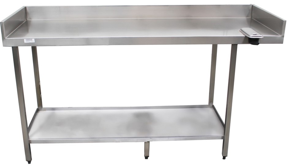 CUSTOM MADE STAINLESS STEEL PREP BENCH Auction (0098-5051896) | Grays ...
