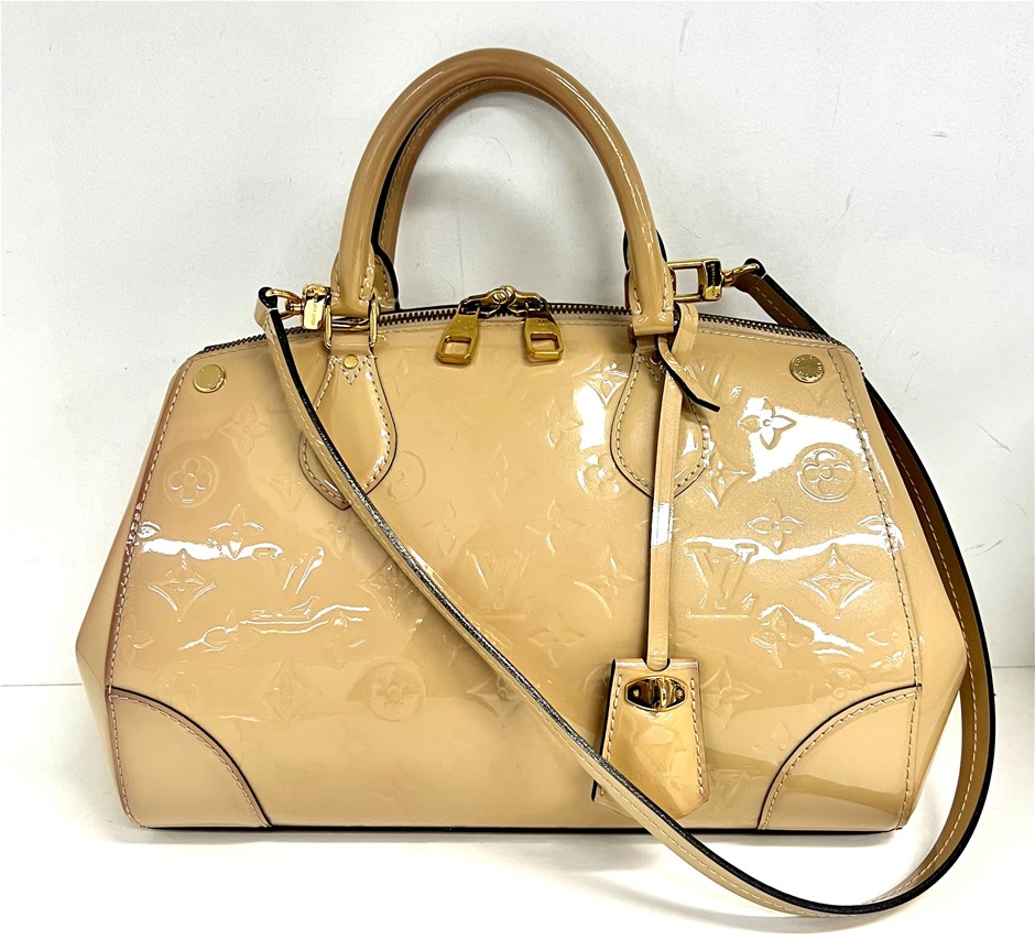 Louis Vuitton Monogram Vernis Santa Monica Handbag Auction (0043 ...