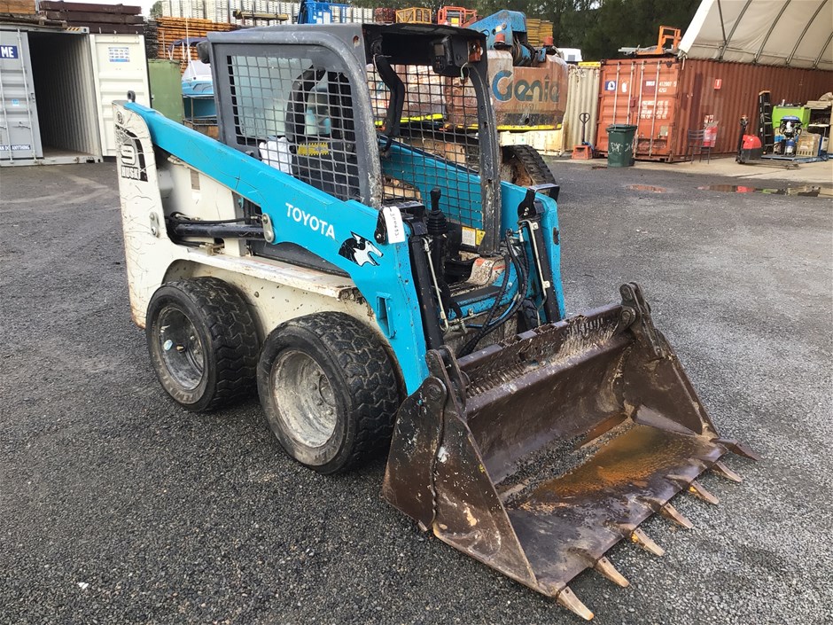 Toyota 30-5SDK9 Skid Steer Loader (Wheeled) Auction (0006-5052560 ...