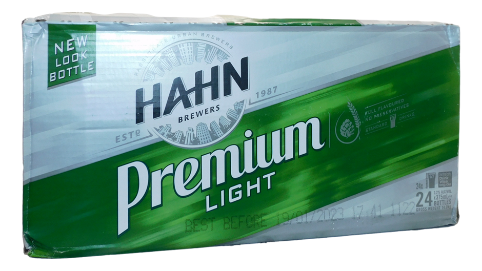 Hahn Premium Light (24x 375mL). Aus Auction (0001-10721196) | Grays ...