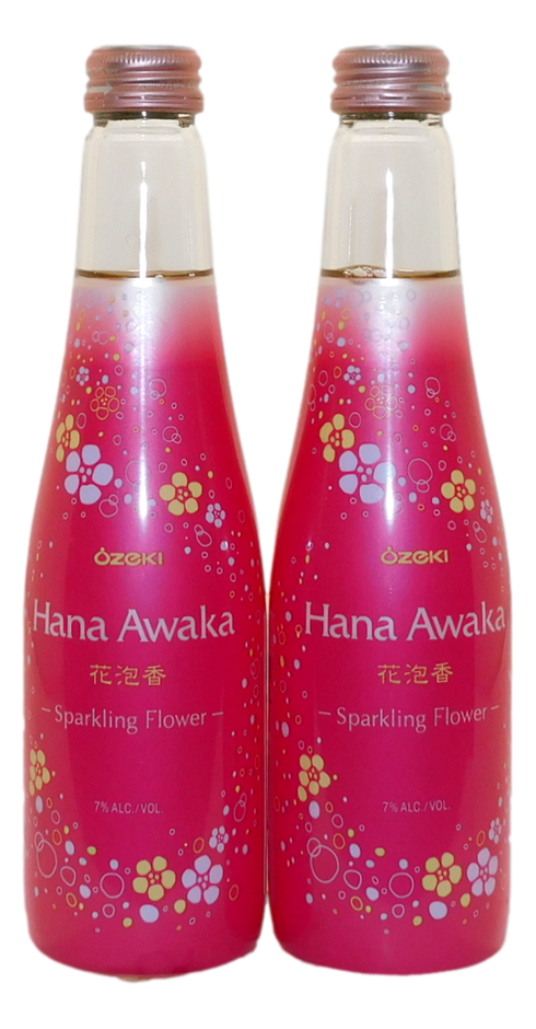 Ozeki Hana Awaka Sparkling Flower Sake (2x 250mL). Auction (0011 ...