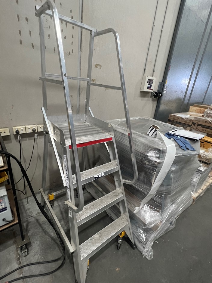 Platform Step Ladder Auction (0876-3024741) | Grays Australia
