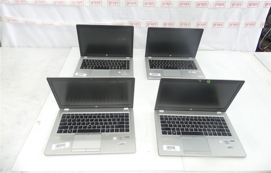 Box Of HP Assorted Model Laptops Approx 4 Includes Auction (0022 ...