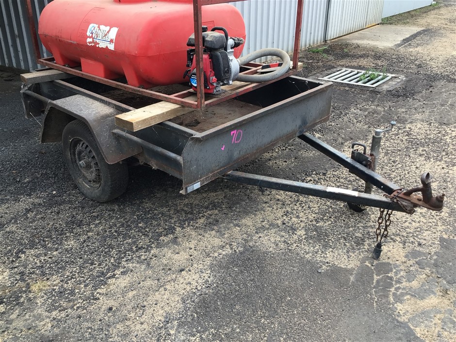 6x4 Steel Box Trailer Auction (0108-3024789) | Grays Australia