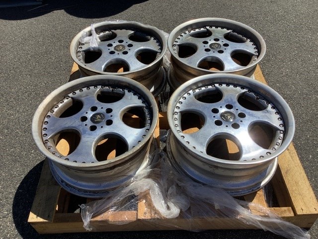 4 x VS W Work Rims - Damaged Auction (0038-9039486) | Grays Australia