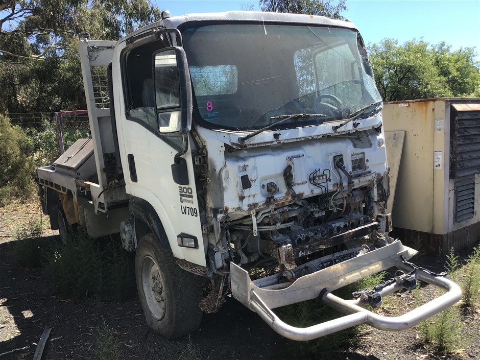 Isuzu NPS 300 4 x 2 Tray Body Truck Auction (0002-3024901) | Grays ...