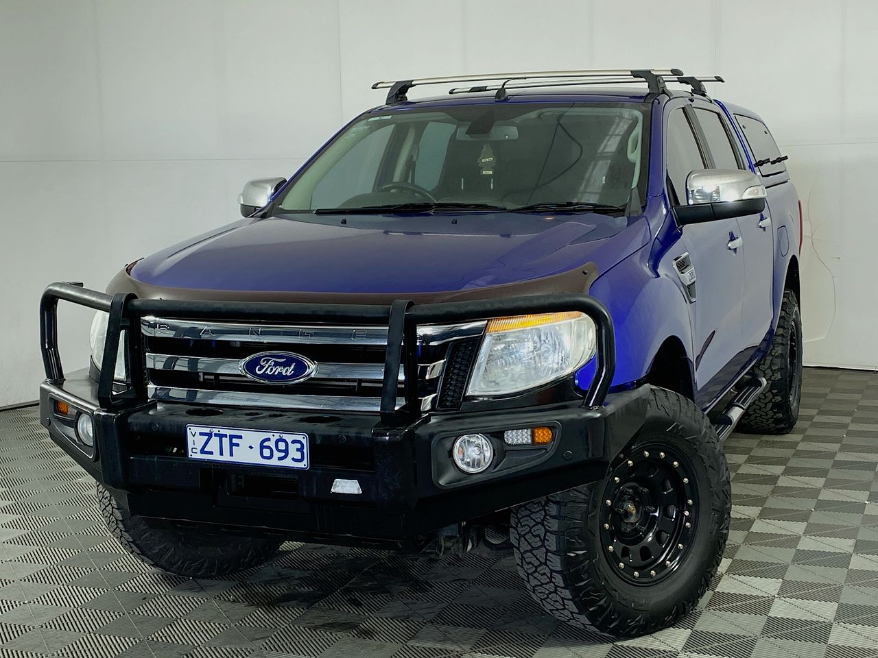 2013 Ford Ranger XLT 4X4 PX Turbo Diesel Automatic Dual Cab Auction ...