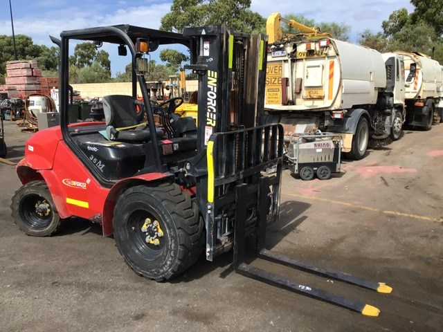 2020 Fork Force FD35T-AT-YMA 3T Container Mast Rough Terrain Forklift ...