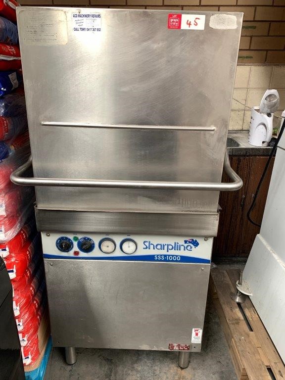 Sharpline SSS-1000 Hood Lift Dishwasher-Passthrough Auction (0045 ...