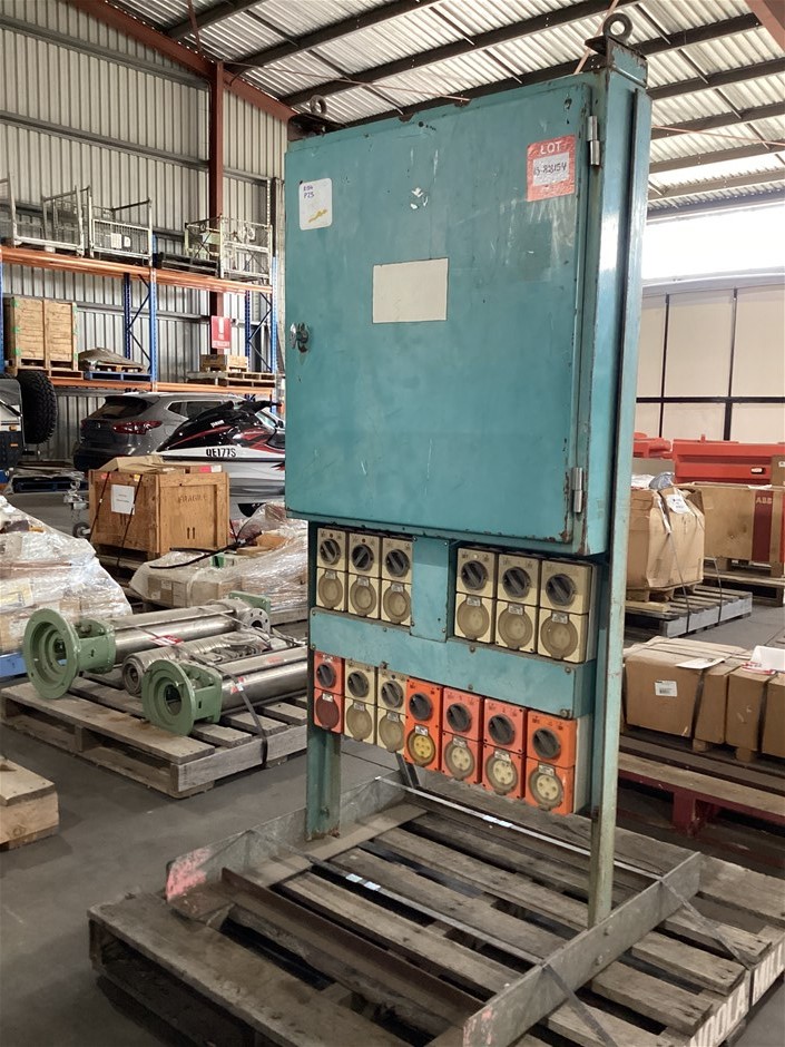 Plasteel Temporary Electrical Distribution Board Auction (0015-8017055 ...
