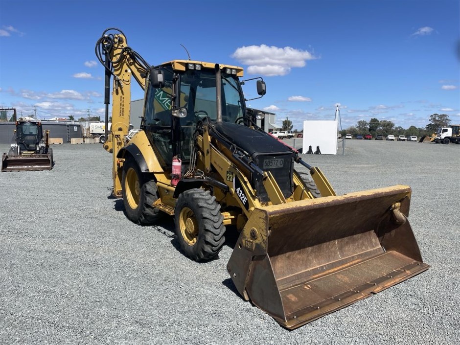 2008 Caterpillar 432E Backhoe Loader Auction (0005-5052177) | Grays ...