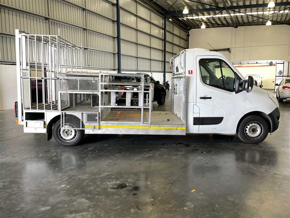 2018 Renault Master LWB L4 Turbo Diesel Automatic Cab Chassis Auction ...