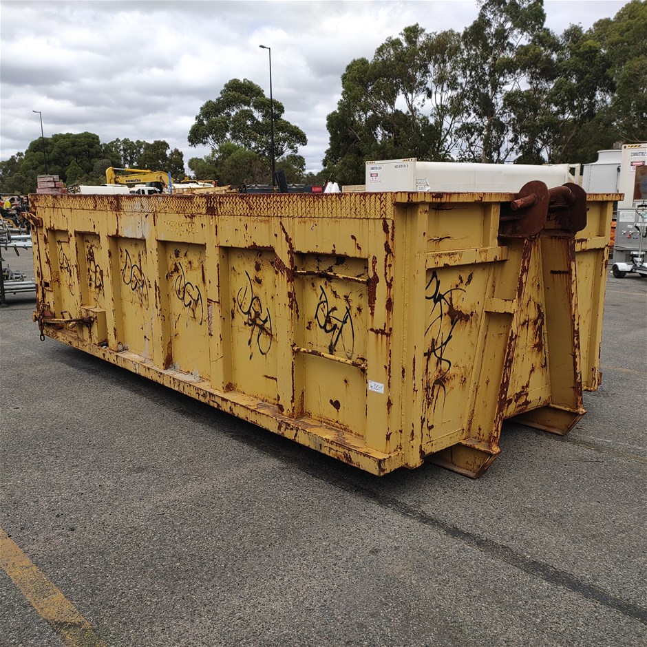 Hooklift Bin (15m3) Auction (0004-9040234) | Grays Australia