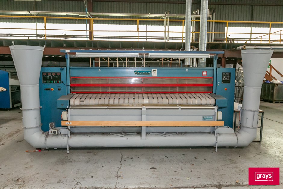 1990 Lapauw SC 1230 Industrial Steam Heated Ironing Machine Auction ...