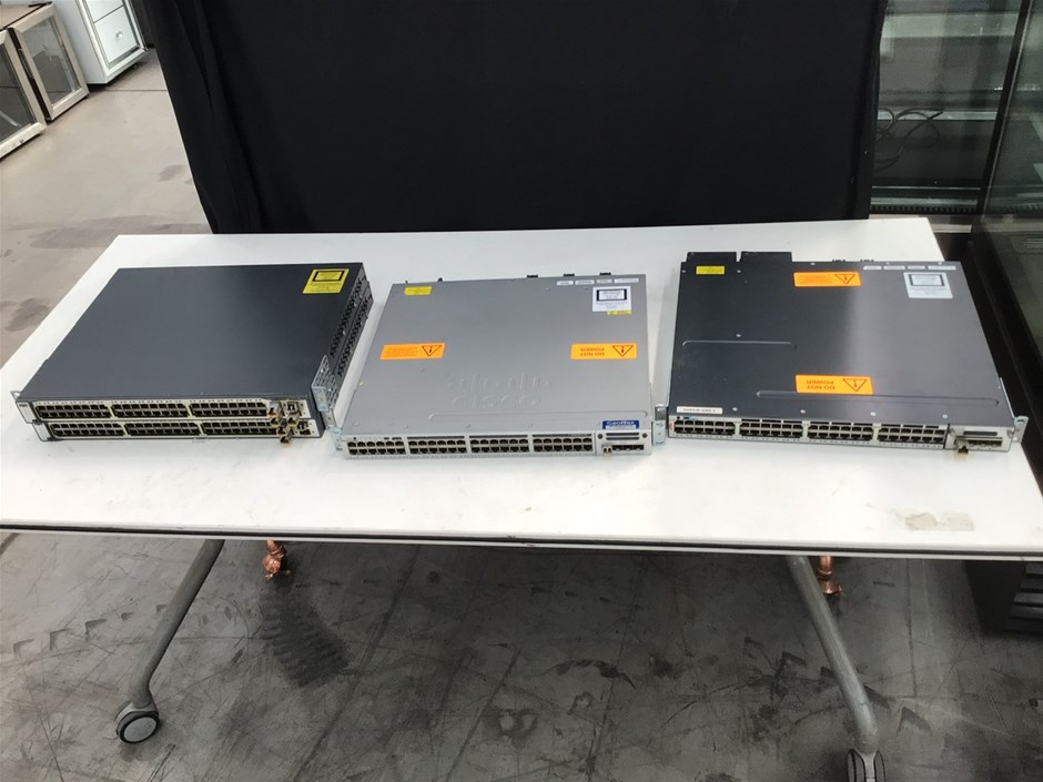 4 x Assorted Cisco Network Switches Auction (0024-3140152) | Grays ...