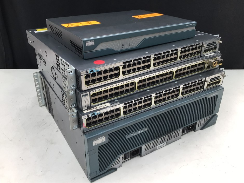 5 x Assorted Cisco Networking Devices Auction (0026-3140152) | Grays ...