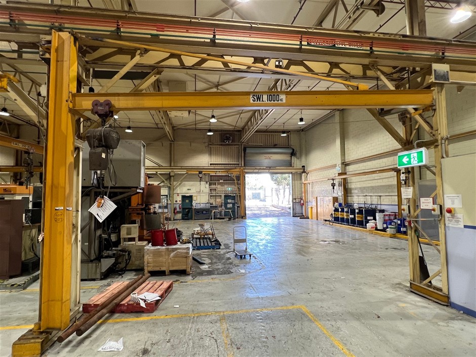 Radial Arm Jib Crane Auction (0207-3025024) | Grays Australia