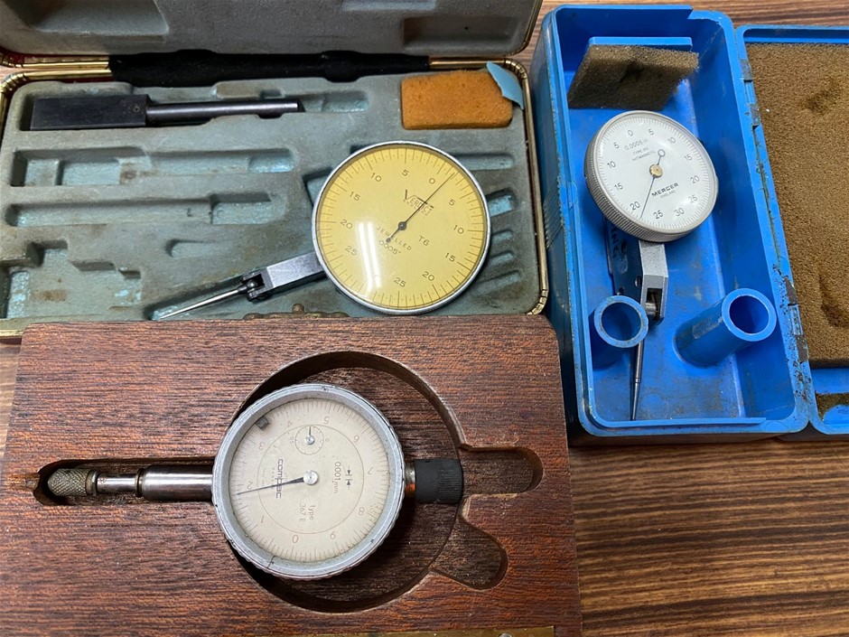 A Qty of 2 Compac Lever Type Dial Indicators Auction (0492-3025023 ...