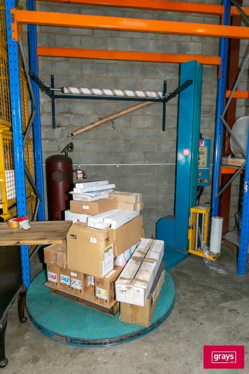 Getpacked EXP-808 Electric Pallet Stretch Wrapping Machine Auction ...