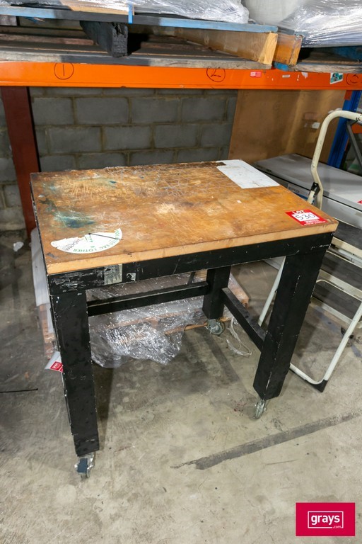 Mobile Work Table Auction (0530-5051755) | Grays Australia