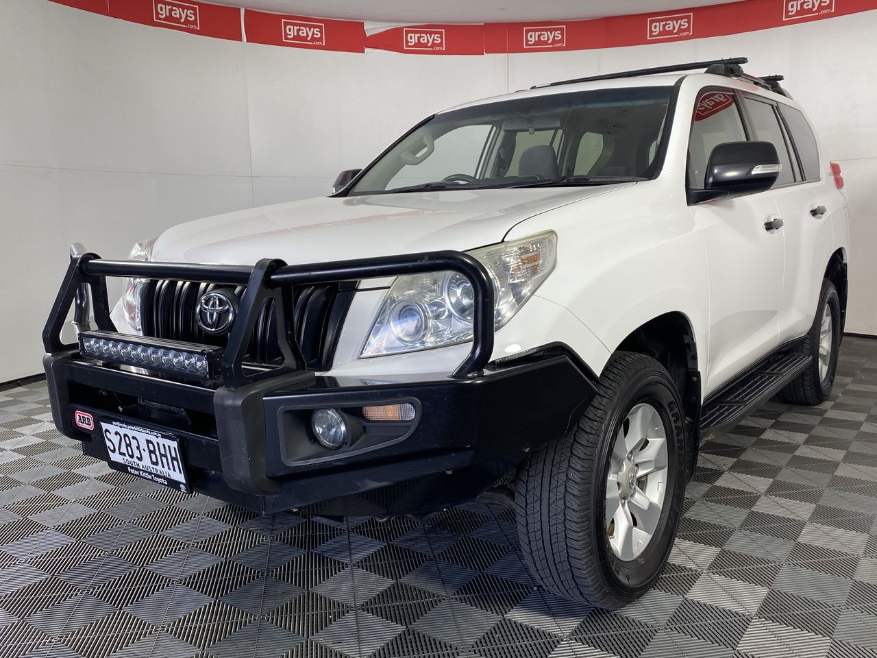 2012 Toyota LandCruiser Prado GX Turbo Diesel Automatic Wagon Auction ...
