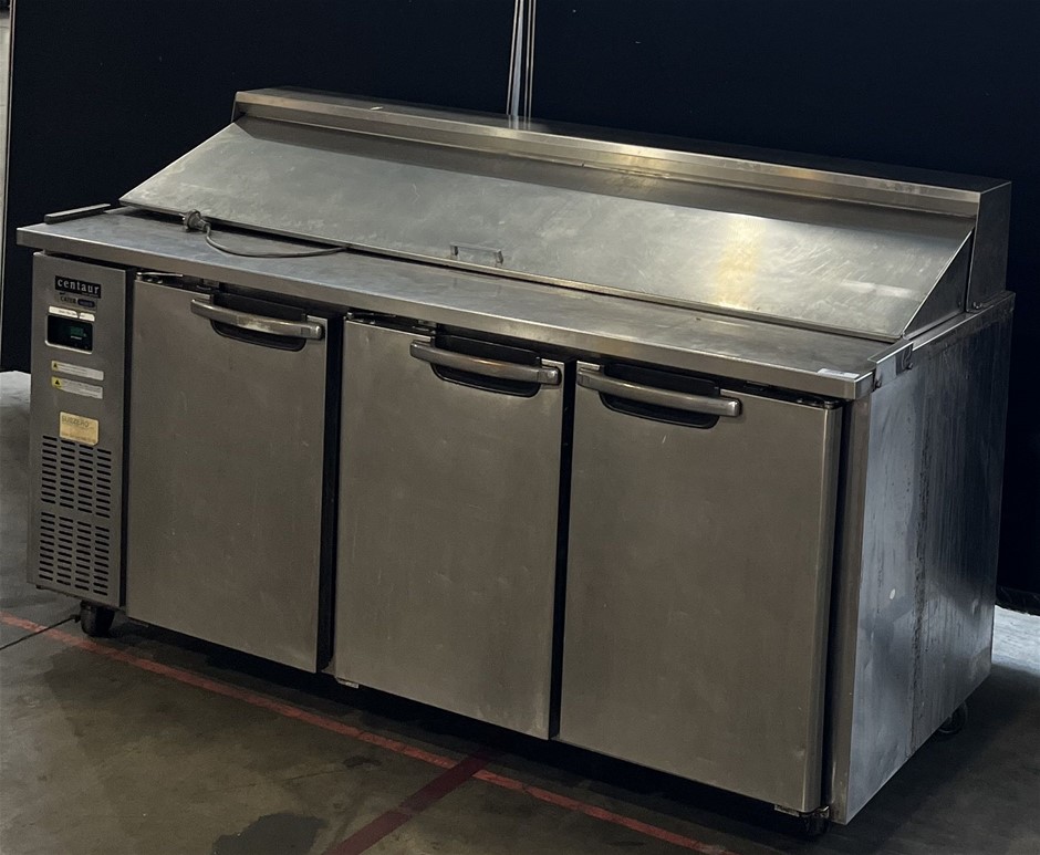 2006 Skope Centaur B180S-3RRRS-E 3 Door Sandwich Prep Fridge Auction ...