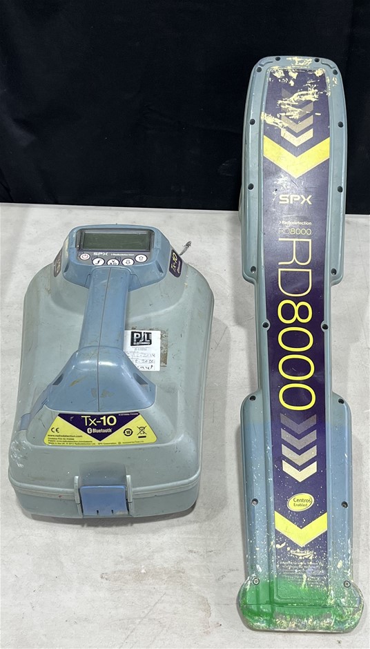 SPX Radiodetection RD8000 PDL Locator TX-10 Transmitter Auction (0003 ...