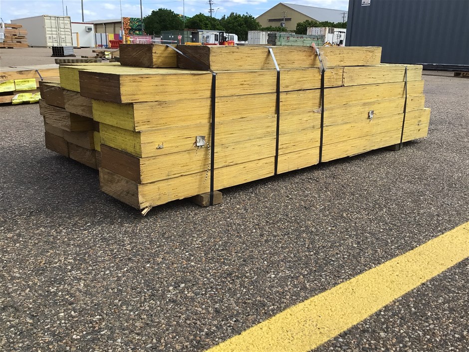 1 Bundle of Treated Timber Beams Auction (0001-7044545) | Grays Australia